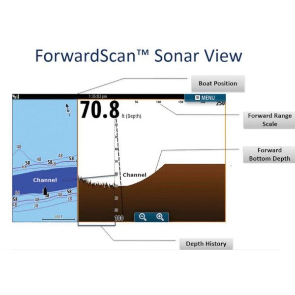 SIMRAD xSonic, ForwardScan 180 kHz Forward-Looking Transducer|000-11675 ...