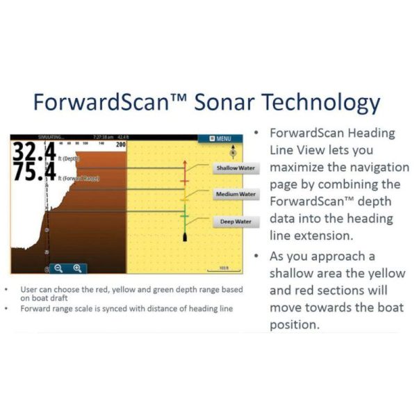 SIMRAD xSonic, ForwardScan 180 kHz Forward-Looking Transducer|000-11675 ...