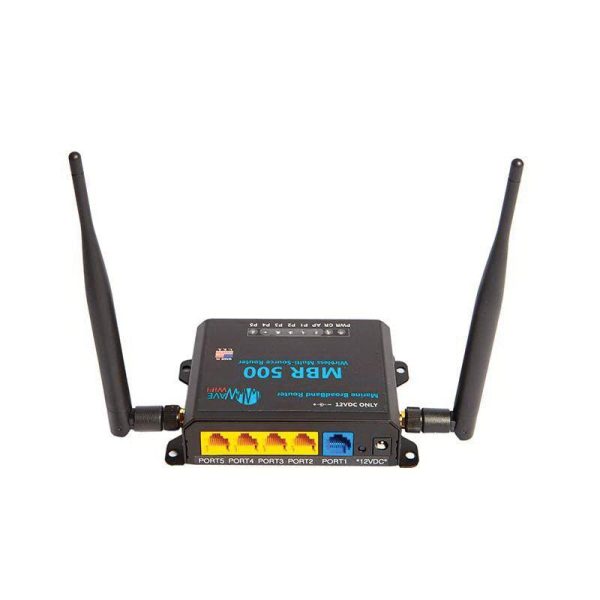 WAVE WIFI MBR 500 Wireless 2.4Ghz Marine Broadband Router 4 Source / 5 ...